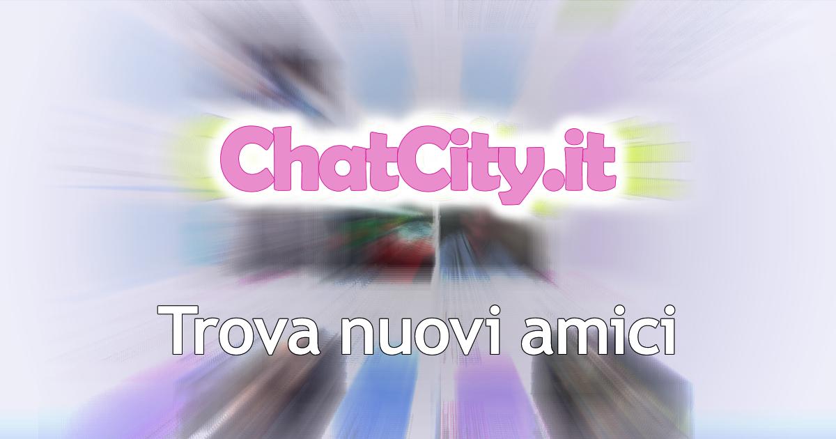 Chat Gratis - ChatCity, il Social per Nuove Amicizie